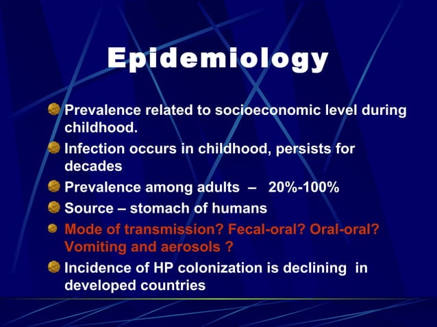 Campylobacter | PPT | Digestive Disorders | Diseases and Conditions
