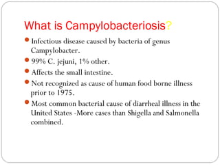 Campylobacter jejuni | PPT