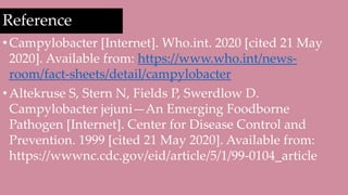 Campylobacter jejuni | PPTX