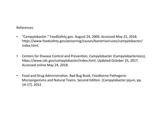 Message map: Campylobacter jejuni | PPT