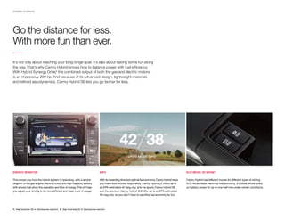 2016 Toyota Camry Brochure | Pekin IL Toyota Dealer | PDF | Performance Cars | Auto Type