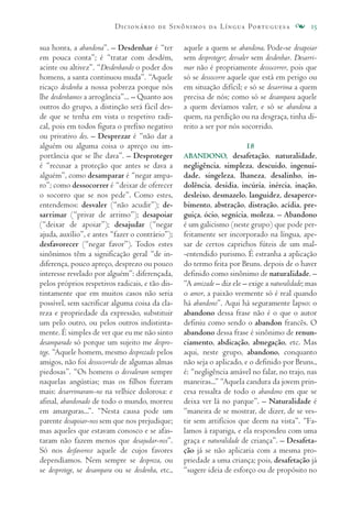 Dicionario de sinônimos da língua portuguesa | PDF