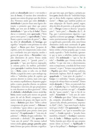 Dicionario de sinônimos da língua portuguesa | PDF