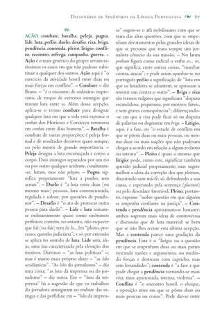 Dicionario de sinônimos da língua portuguesa | PDF