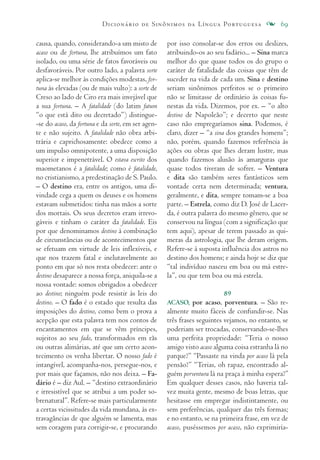 Dicionario de sinônimos da língua portuguesa | PDF