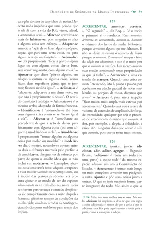 Dicionario de sinônimos da língua portuguesa | PDF