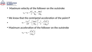 Theory of Machines _ Intro. to CAM and FOLLOWER | PPTX