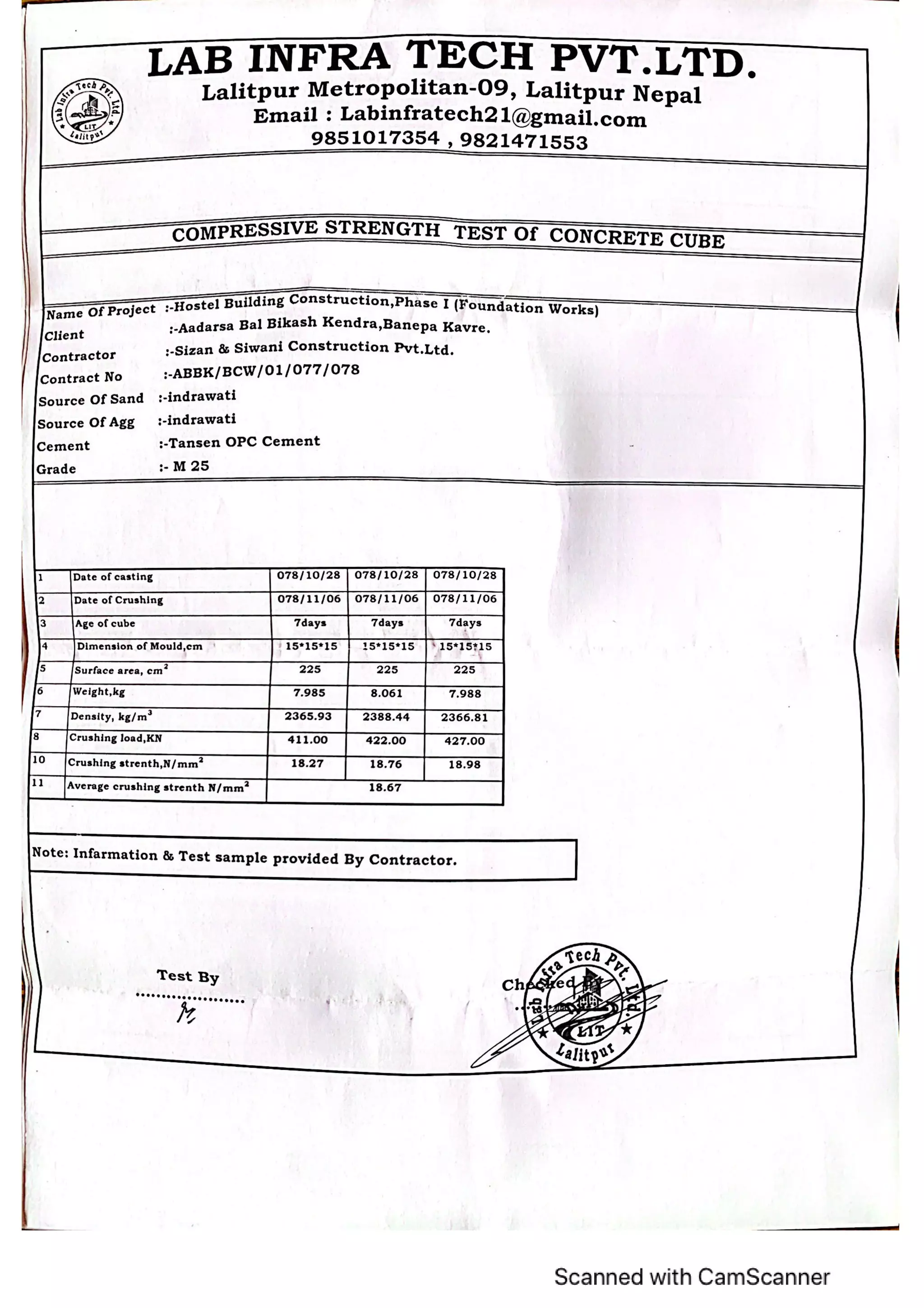 LAB INFRA TECH PVT LTD | PDF