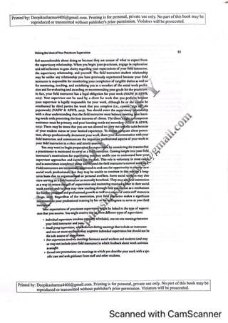 making the most of your practicum supervision | PDF