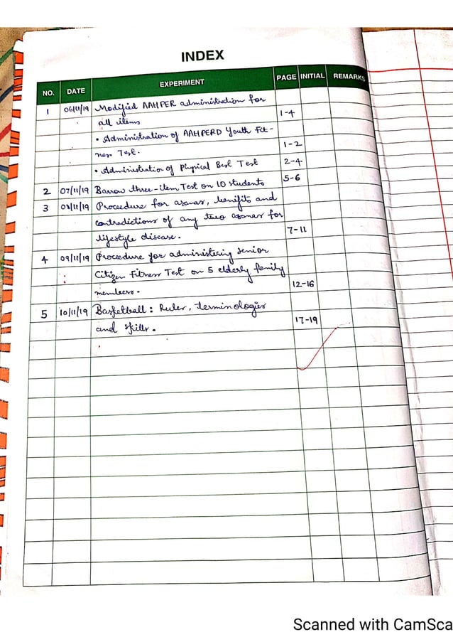 Physical Education Practical File Class XII CBSE | PDF