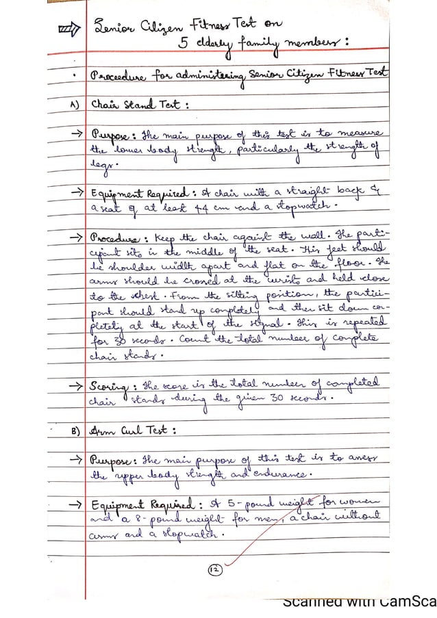 Physical Education Practical File Class XII CBSE | PDF