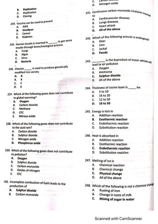 GENERAL SCIENCE NOTES FOR JEST AND PST TEST PREPARATION | PDF