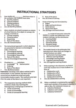 PEDAGOGY NOTES FOR JEST AND PST TEST PREPARATION | PDF