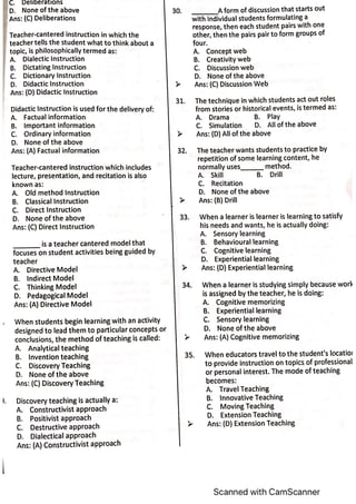 PEDAGOGY NOTES FOR JEST AND PST TEST PREPARATION | PDF