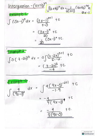 AS LEVEL MATHS INTERGRATION PRACTICE NOTES.pdf