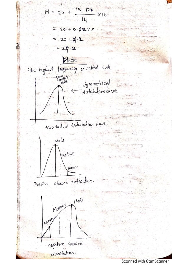 Measures of Central Tendency, Range | PDF