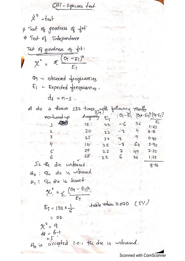 CHI-Square test, ANOVA (one way, two way) | PDF | Science