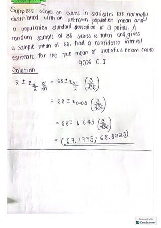INTERVAL ESTIMATION STATISTICS NOTES .pdf