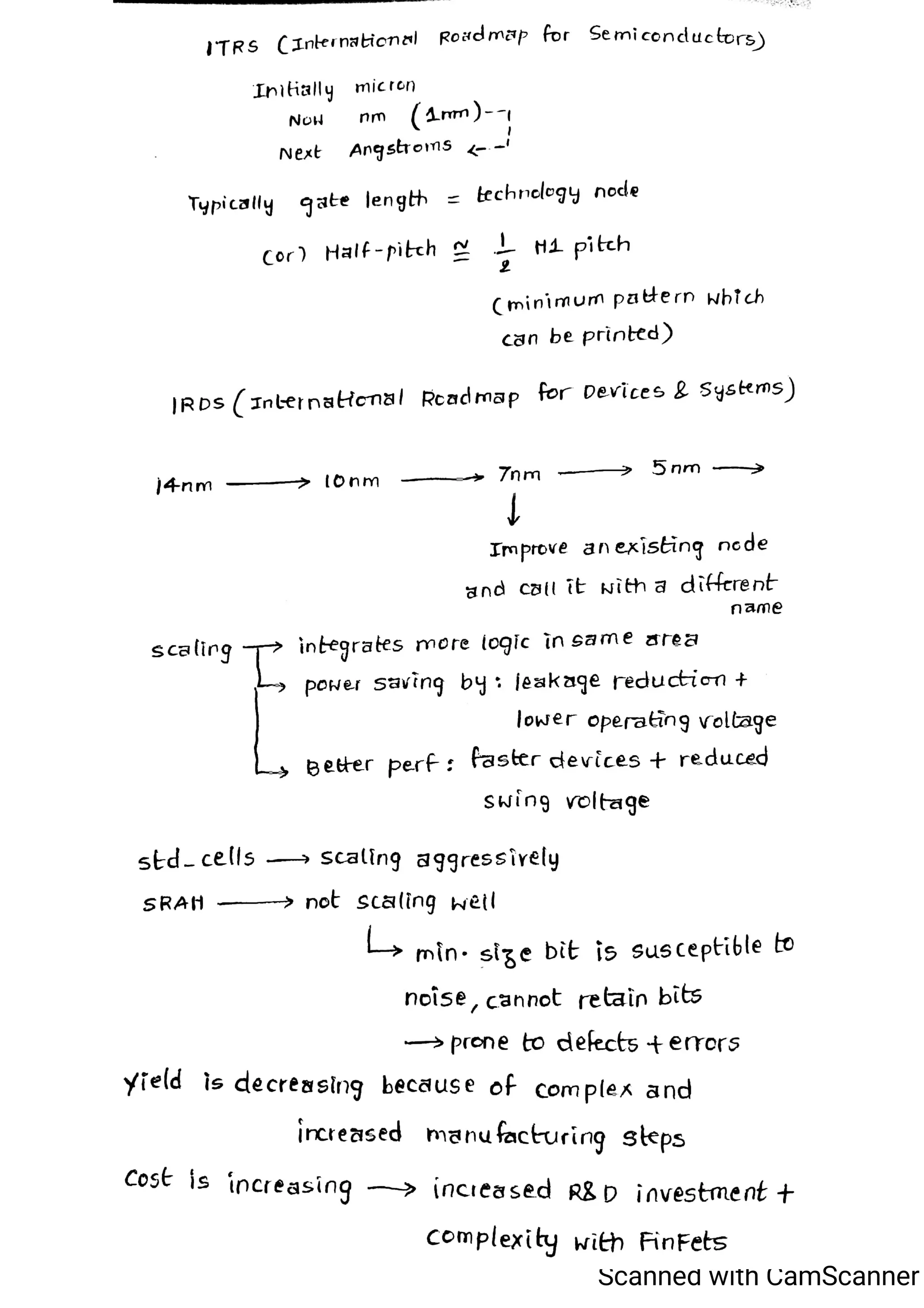 Technology scaling introduction | PDF Technology scaling introduction | PDF