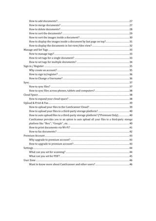 CamScanner Android Manual English | PDF
