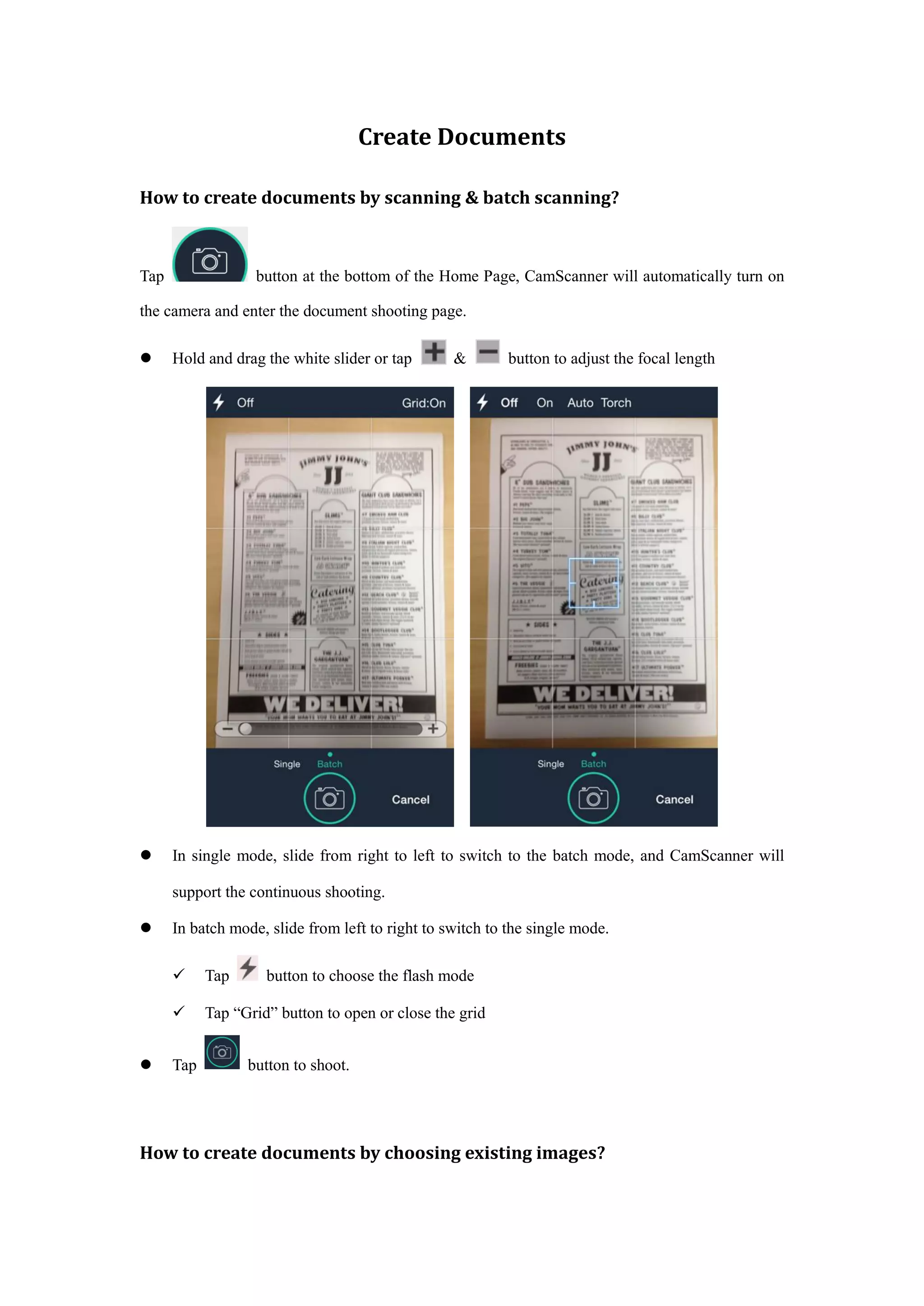 CamScanner Iphone Manual English | PDF