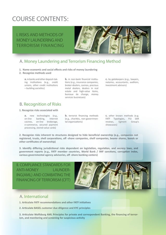 CAMS (Certified Anti-money Laundering Specialist) | PDF | Business ...