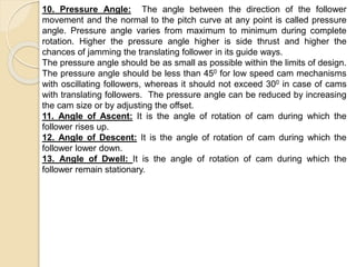 Cams & followers | PPTX