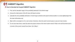 Continuously Adaptive Mean Shift(CAMSHIFT) | PDF