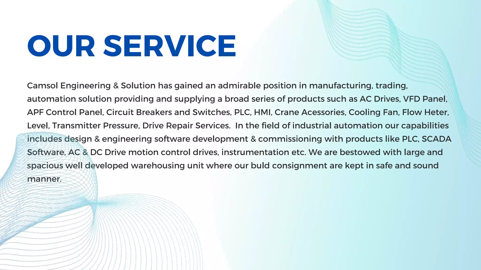 Camsol Engineering Solution | PPTX