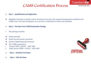 CAMS Course | PPTX