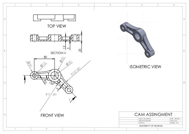 Drawing for Manufacture Parts CAM Part