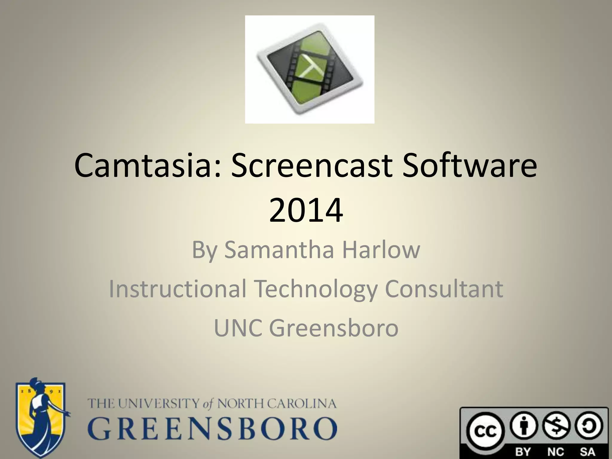 Camtasia Tutorial | PPTX | Digital Audio | Computer Software and Applications