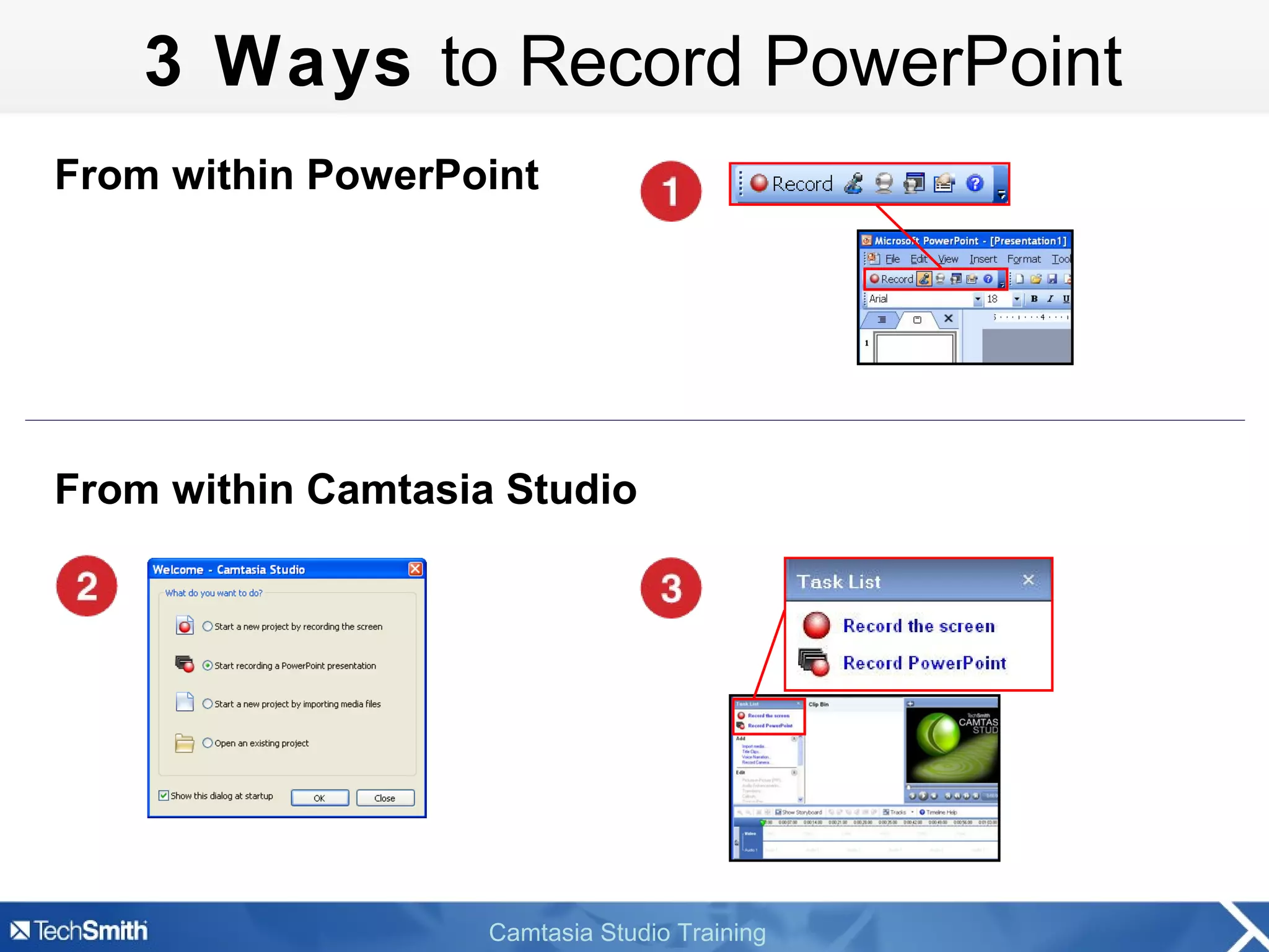 Camtasia Getting Started Guide | PPT