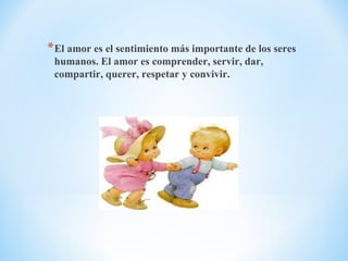 El Valor Del Amor | PPT