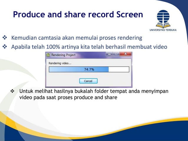 Mengenal Camtasia Studio | PPTX