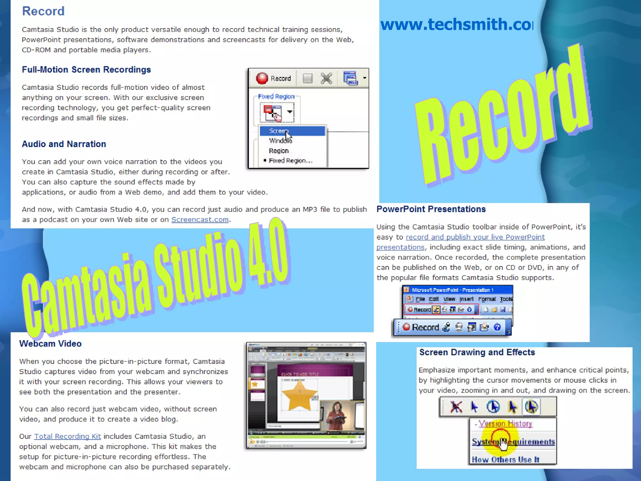 Camtasia Studio 4 Example | PPT