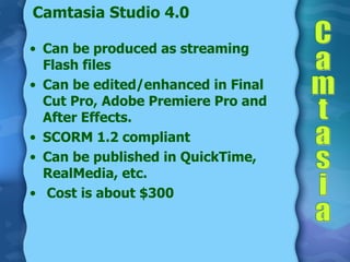 Camtasia Studio 4 Example | PPT