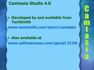 Camtasia Studio 4 Example | PPT