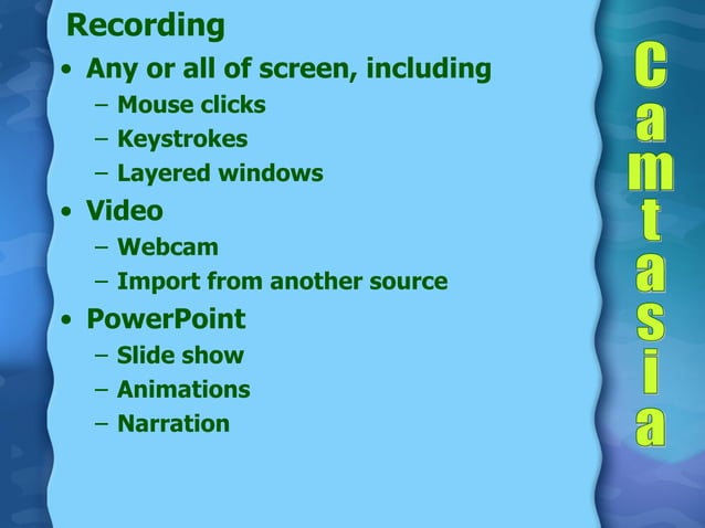 Camtasia Studio 4 Example | PPT