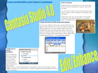 Camtasia Studio 4 Example | PPT