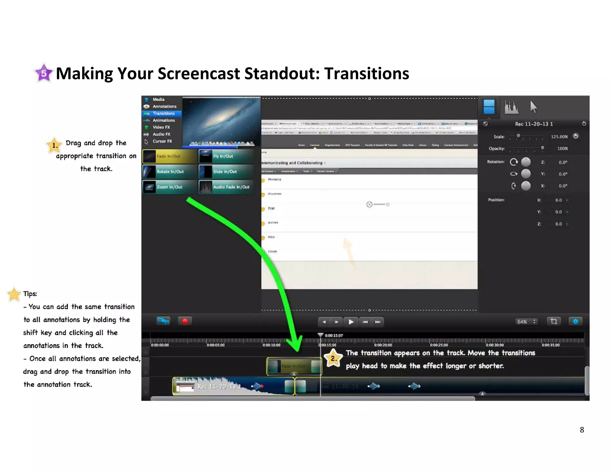 Camtasia tutorial guide | PPT
