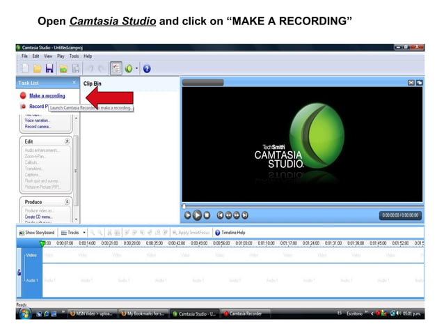 Camtasia Tutorial In Pics | PPT