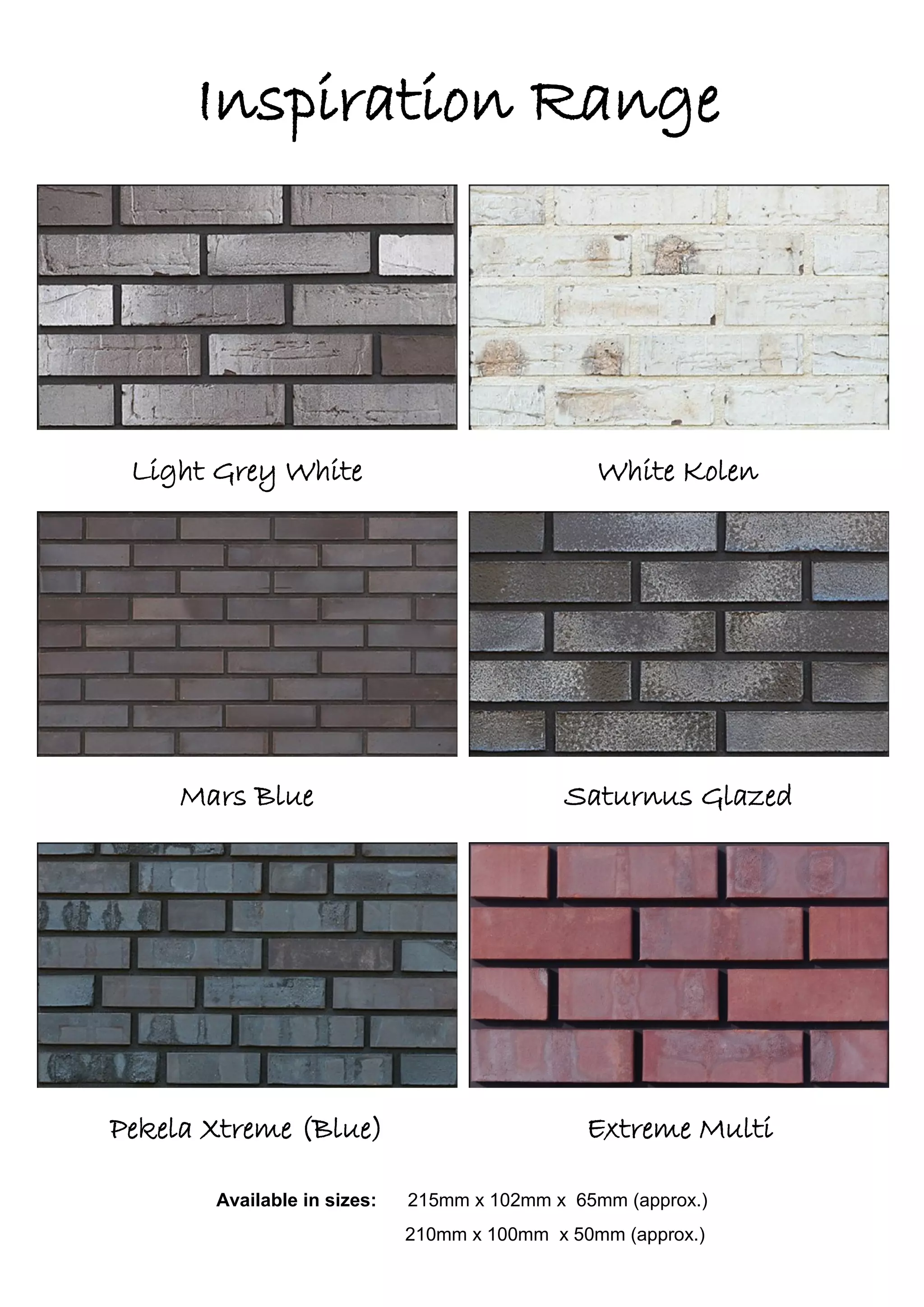 Camtech brick brochure 2016 | PDF