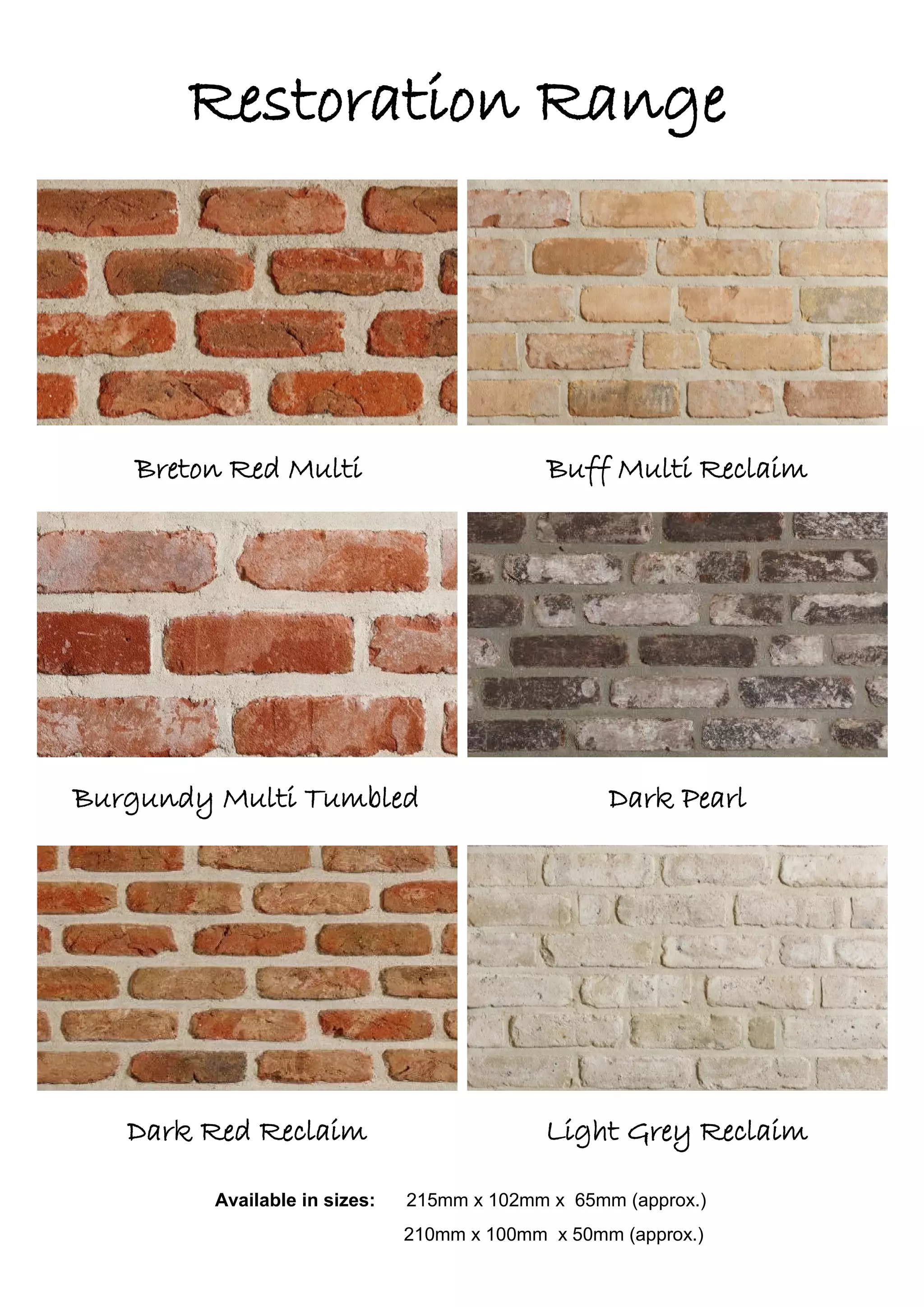 Camtech brick brochure 2016 | PDF