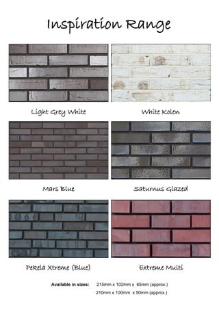 Camtech brick brochure 2016 | PDF