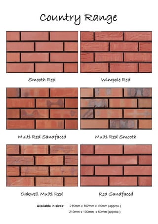 Camtech brick brochure 2016 | PDF