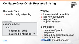 Tips on how to build Camunda Run for production | PPTX