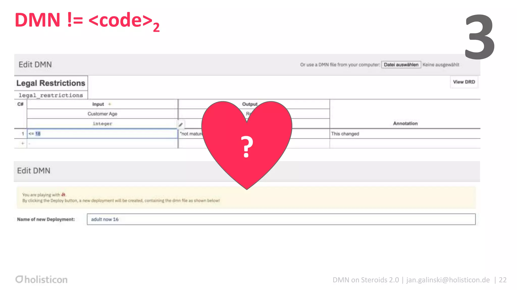 Camunda con2020 dmn on steroids 2 | PPTX