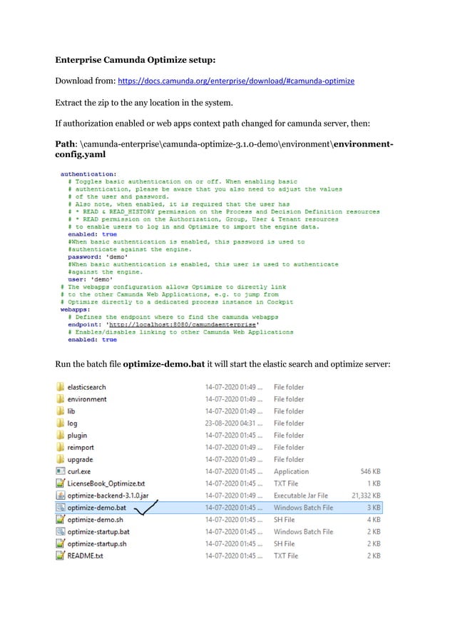 Camunda BPM Enterprise Application Configuration | PDF | Cloud ...