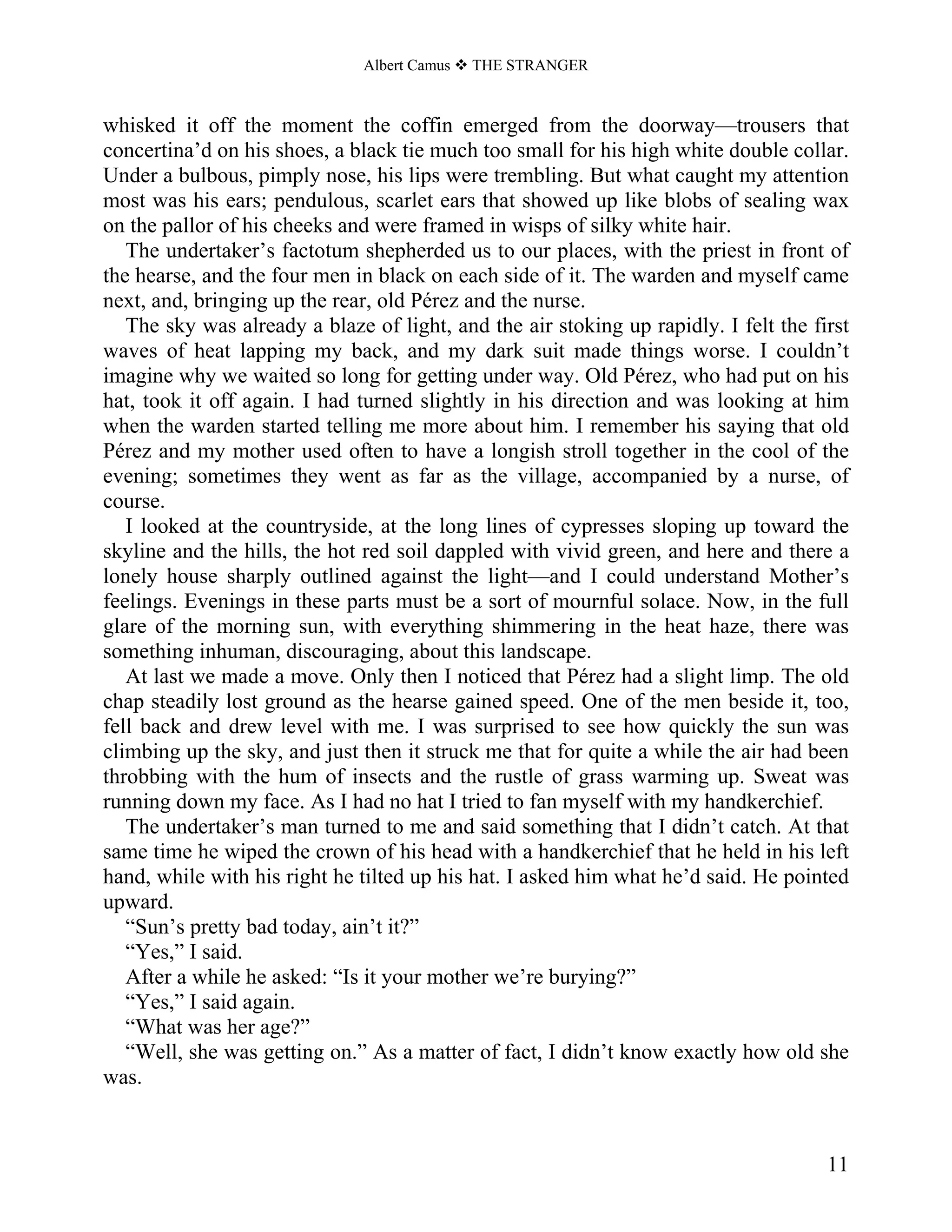 Camus, albert the stranger | PDF